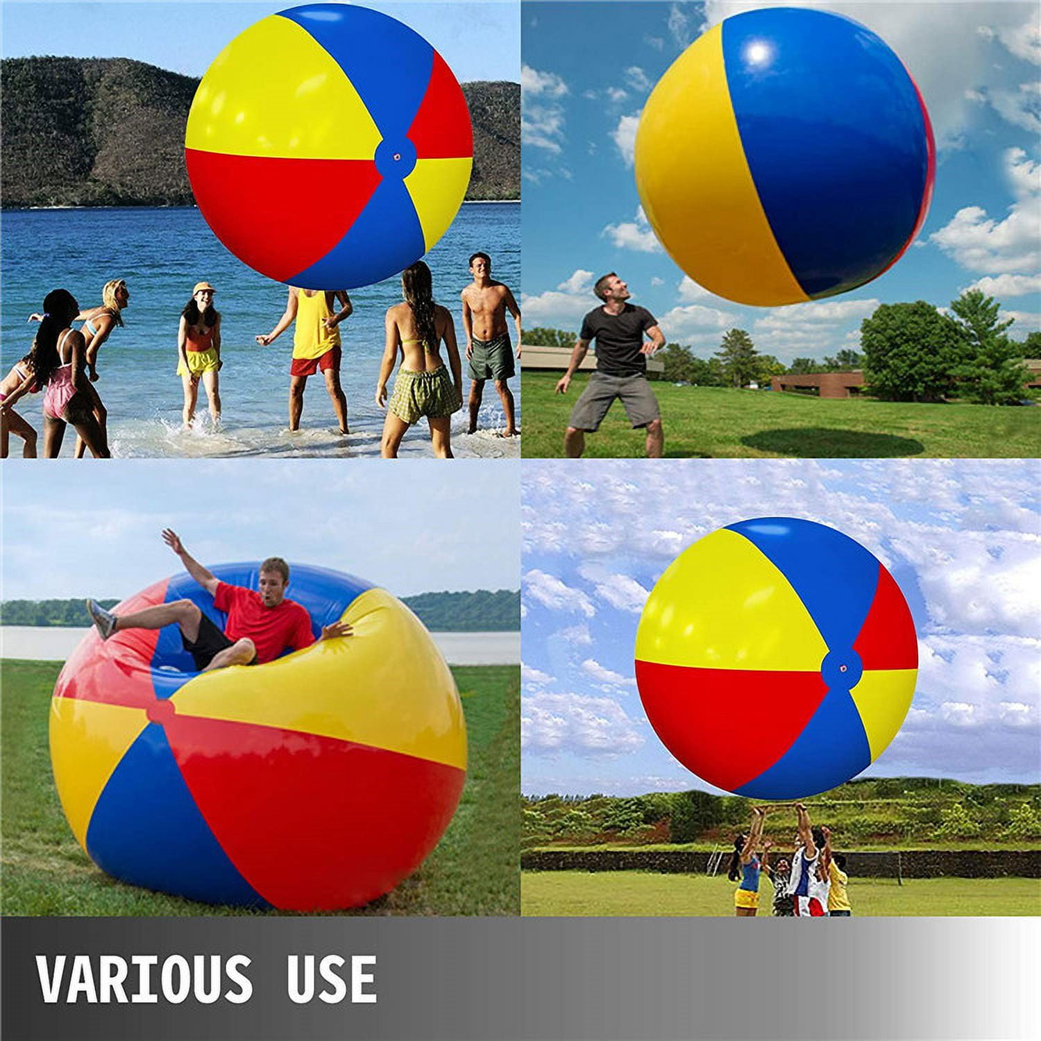 DEKAXID Spot Pvc Inflatable Large Beach Racket Color 6-piece Inflatable ...
