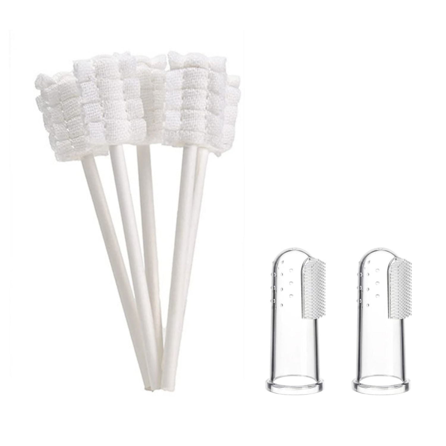 DEKEones Baby Tongue Cleaner, Baby Toothbrush,60Pcs Disposable Infant ...