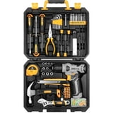 DEKO 126Pcs Power Tool Kits with 8V Cordless Drill Professional House ...