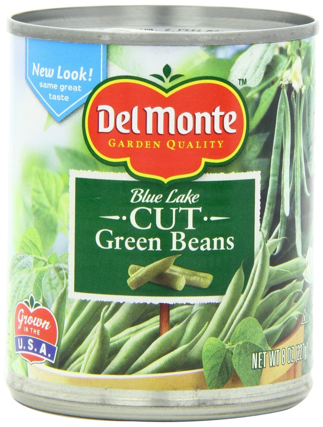 DEL MONTE BLUE LAKE Cut Green KKS1 Beans, Canned Vegetables, 12 Pack, 8 ...