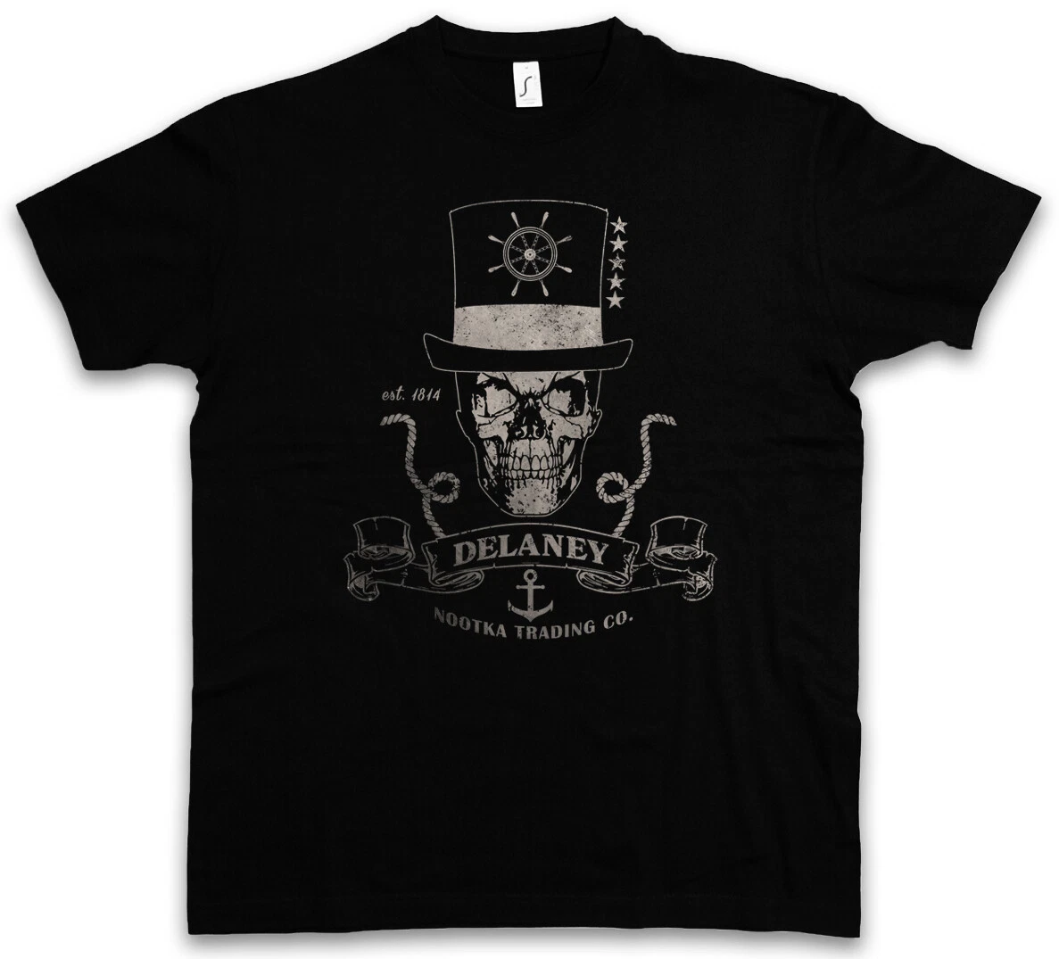 DELANEY NOOTKA TRADING CO. T-SHIRT Company James Taboo Island Logo ...