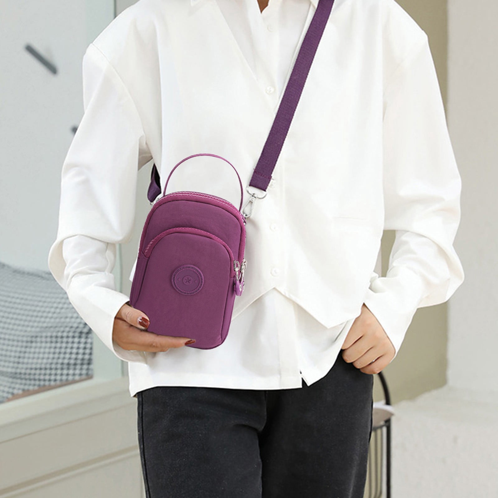 DELESYS Fashion Crossbody Small Bag Women's Mini Handbag Casual Mobile ...
