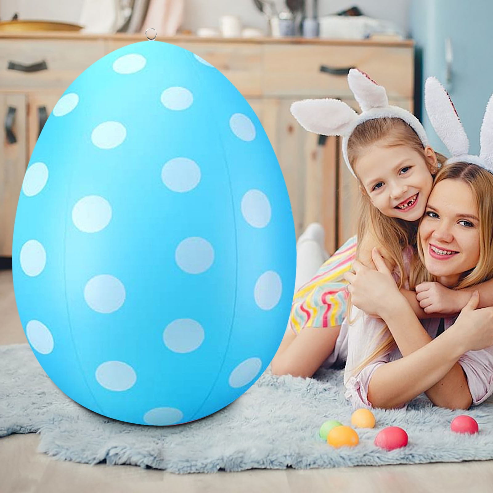 DELESYS Inflatable Easter Eggs Outdoor Decoration Toys for Kids ...