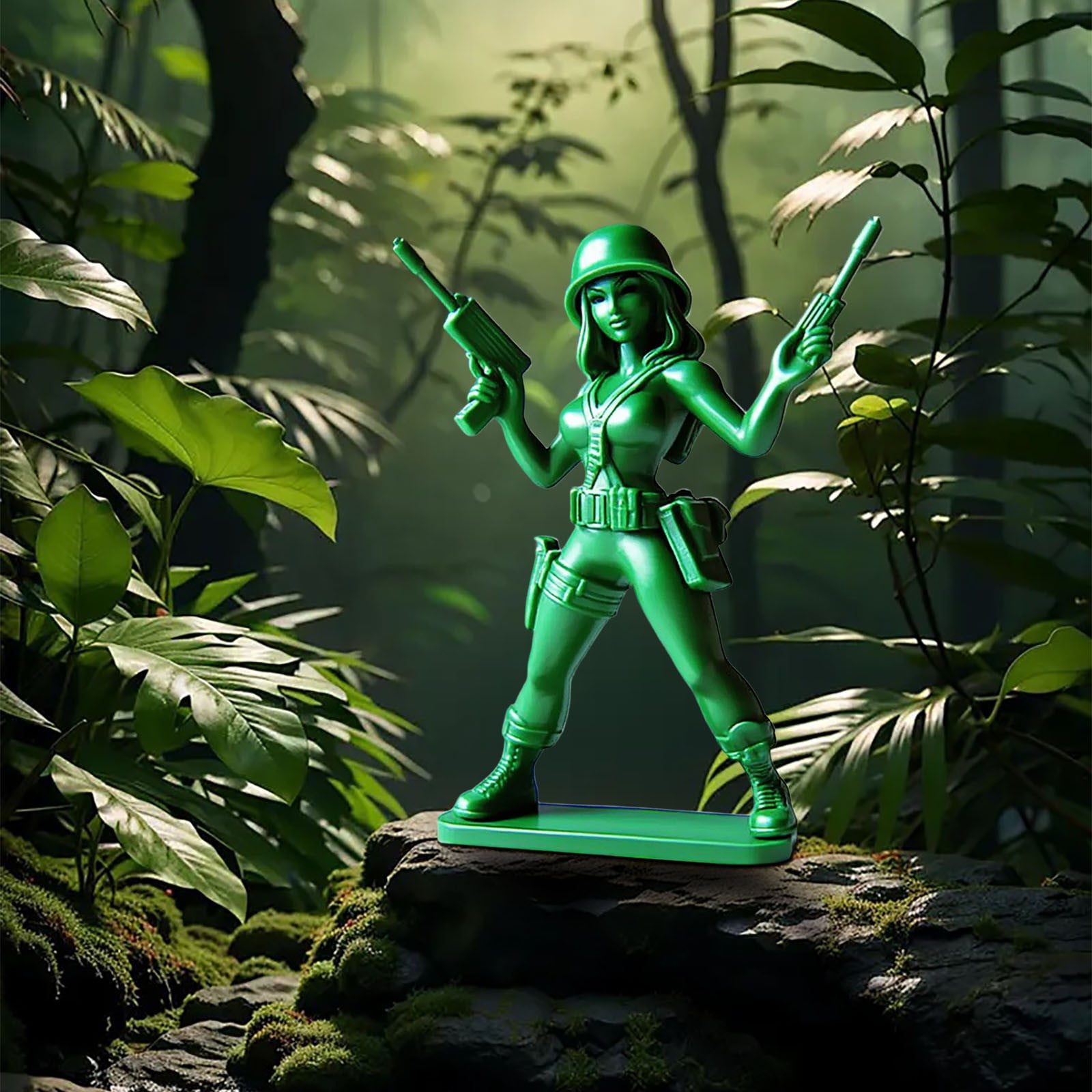 DELESYS Interesting Soldier Decorations for Female Soldiers, Plastic ...