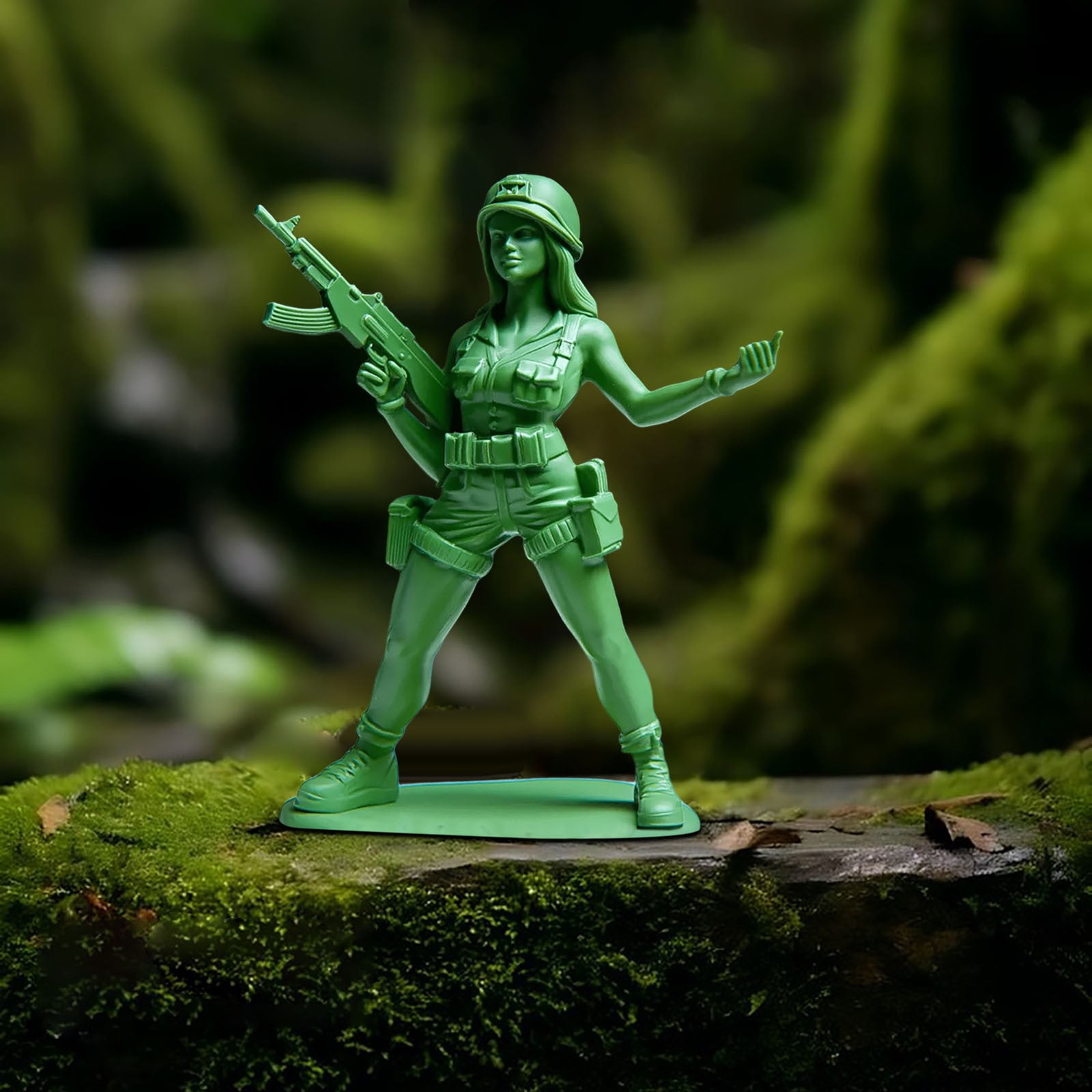 DELESYS Interesting Soldier Decorations for Female Soldiers, Plastic ...