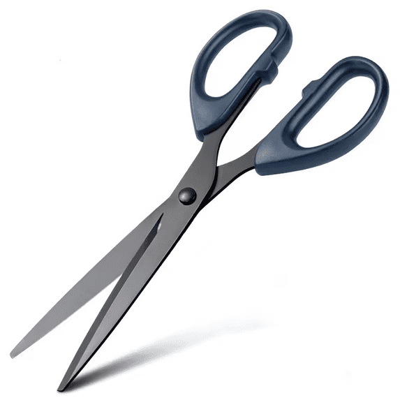 Professional Office Scissors 180mm Heavy Duty Scissors with Black Blade ...