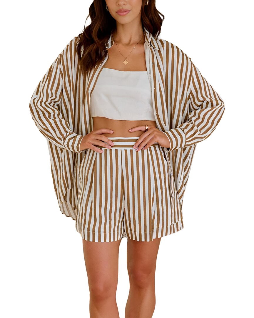 DELI S womens 2pc Shirt & Short Set, 6 - Walmart.com
