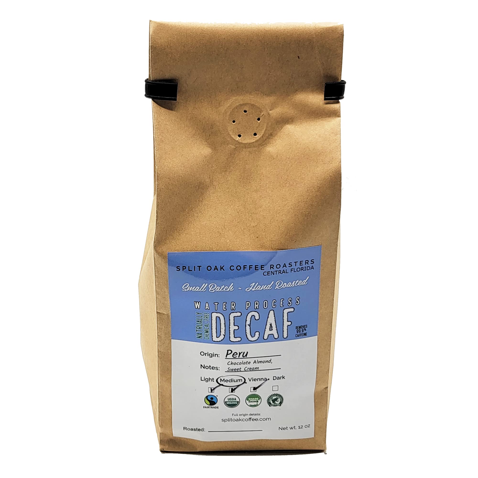 DELICIOUS Organic Decaf Coffee Water Process Chemical-Free Medium ...