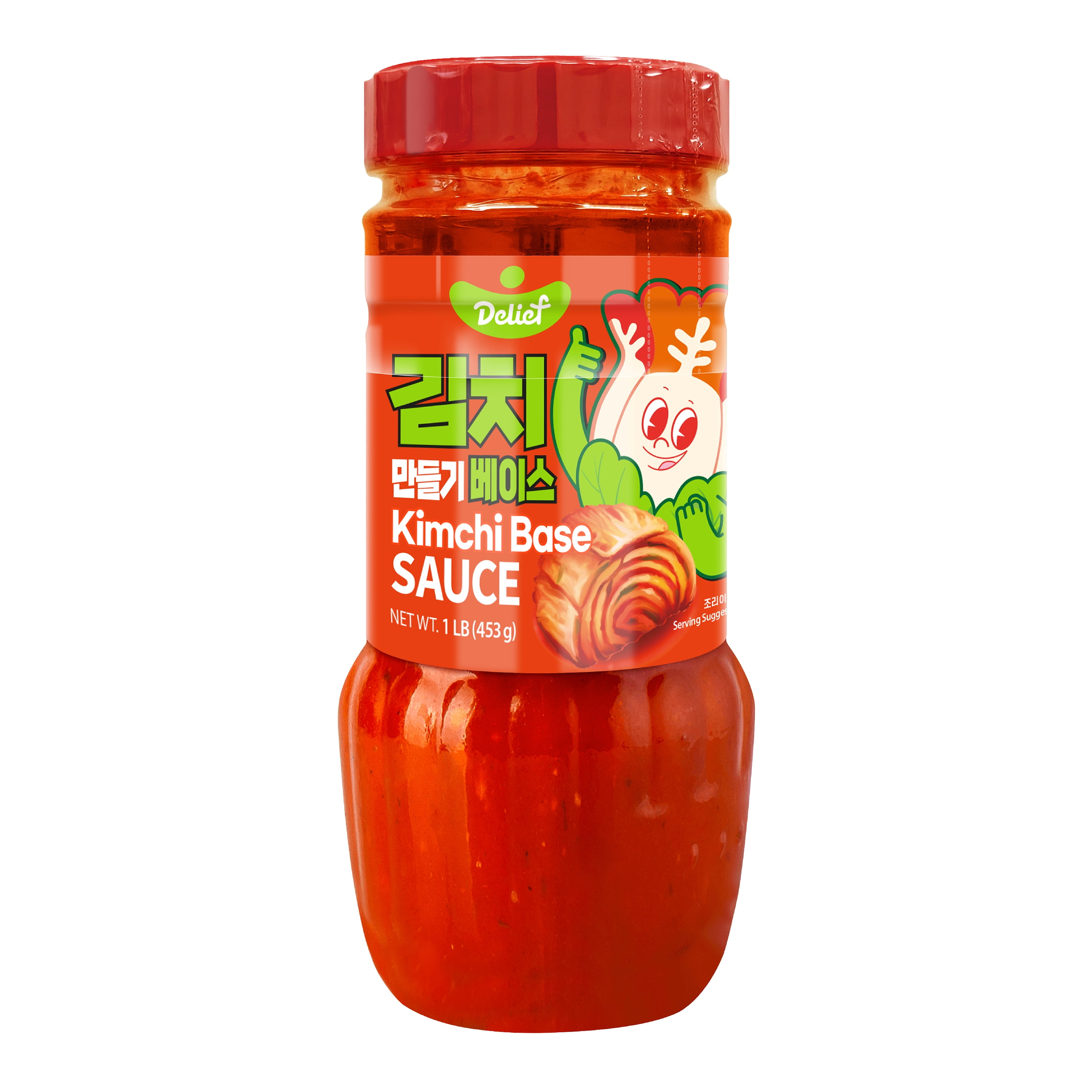 DELIEF Kimchi Base Sauce 1.0lb(453g) Korean Kimchi Sauce for Making ...