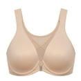 Delimira Womens Front Closure Bras Posture Underwire Unlined Back