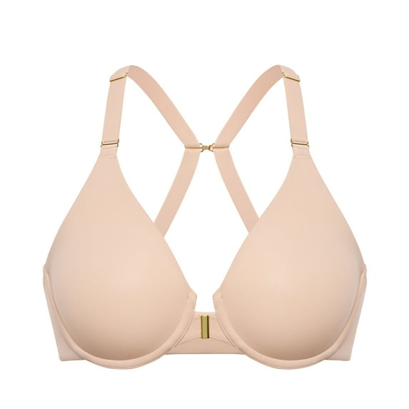 DELIMIRA Women's Inbarely Plus Front Closure Bras Racerback Full ...