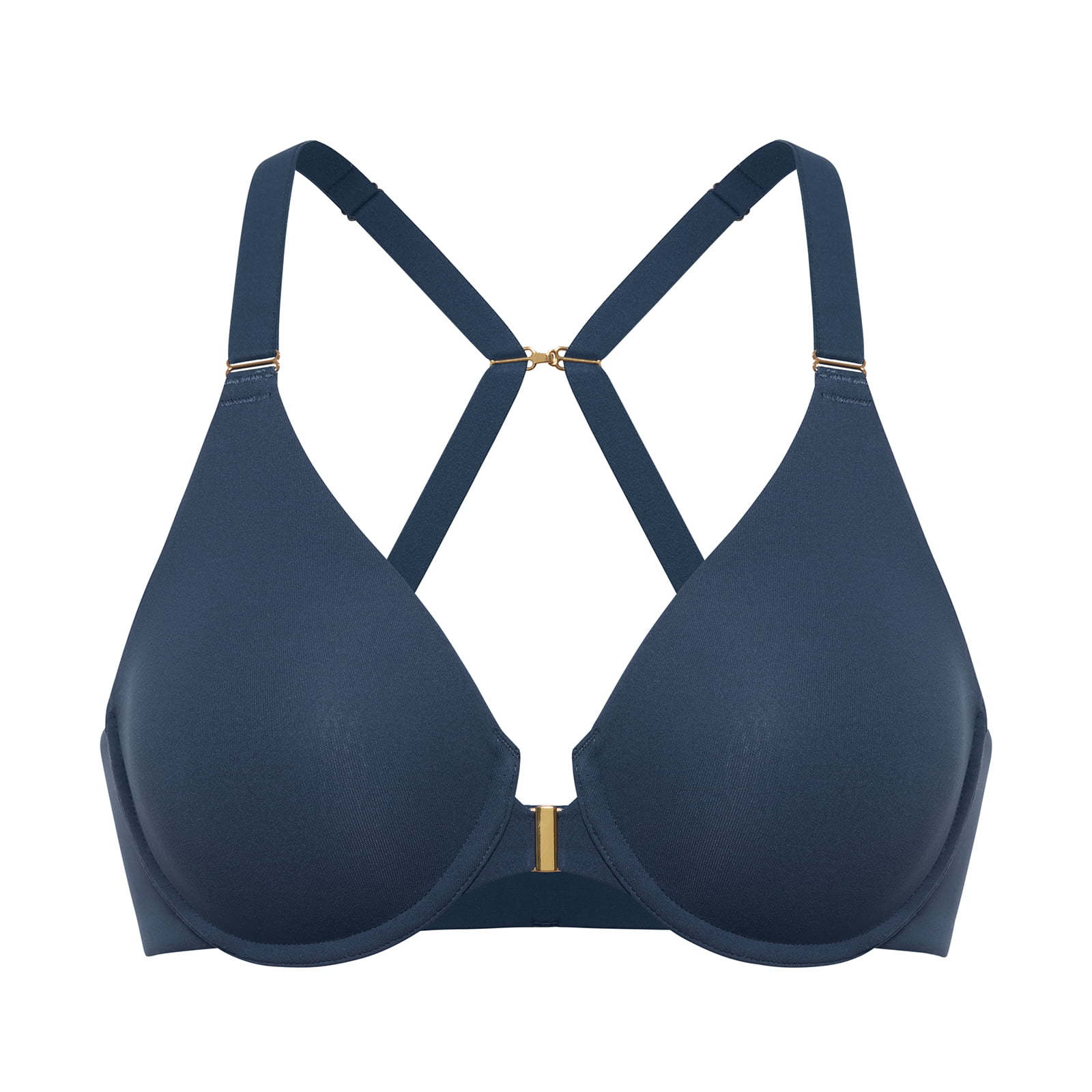 DELIMIRA Women's Inbarely Plus Front Closure Bras Racerback Full ...