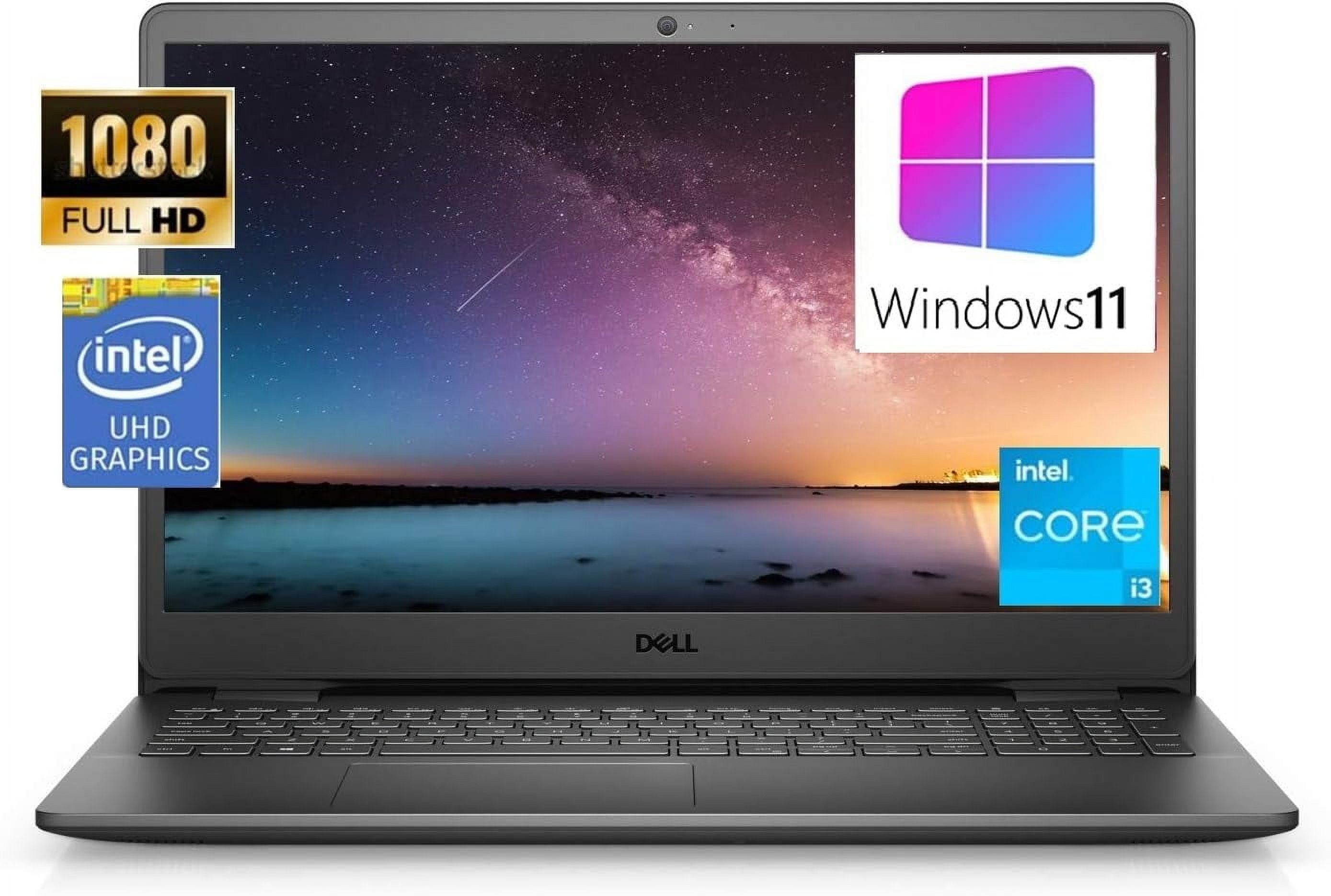 DELL Inspiron 15 3520 Business Laptop, 15.6" FHD (1920x1080p) Intel i3 ...