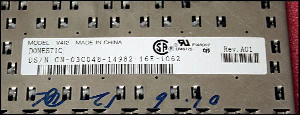 DELL Laptop Keyboard, V412, REV.A03, CN-03C048 - Walmart.com