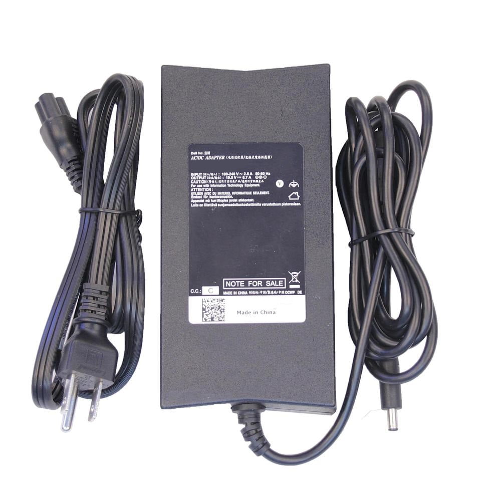 Dell Genuine Original Power Supply Adapter 19.5V 6.7A with Charge Cord ...
