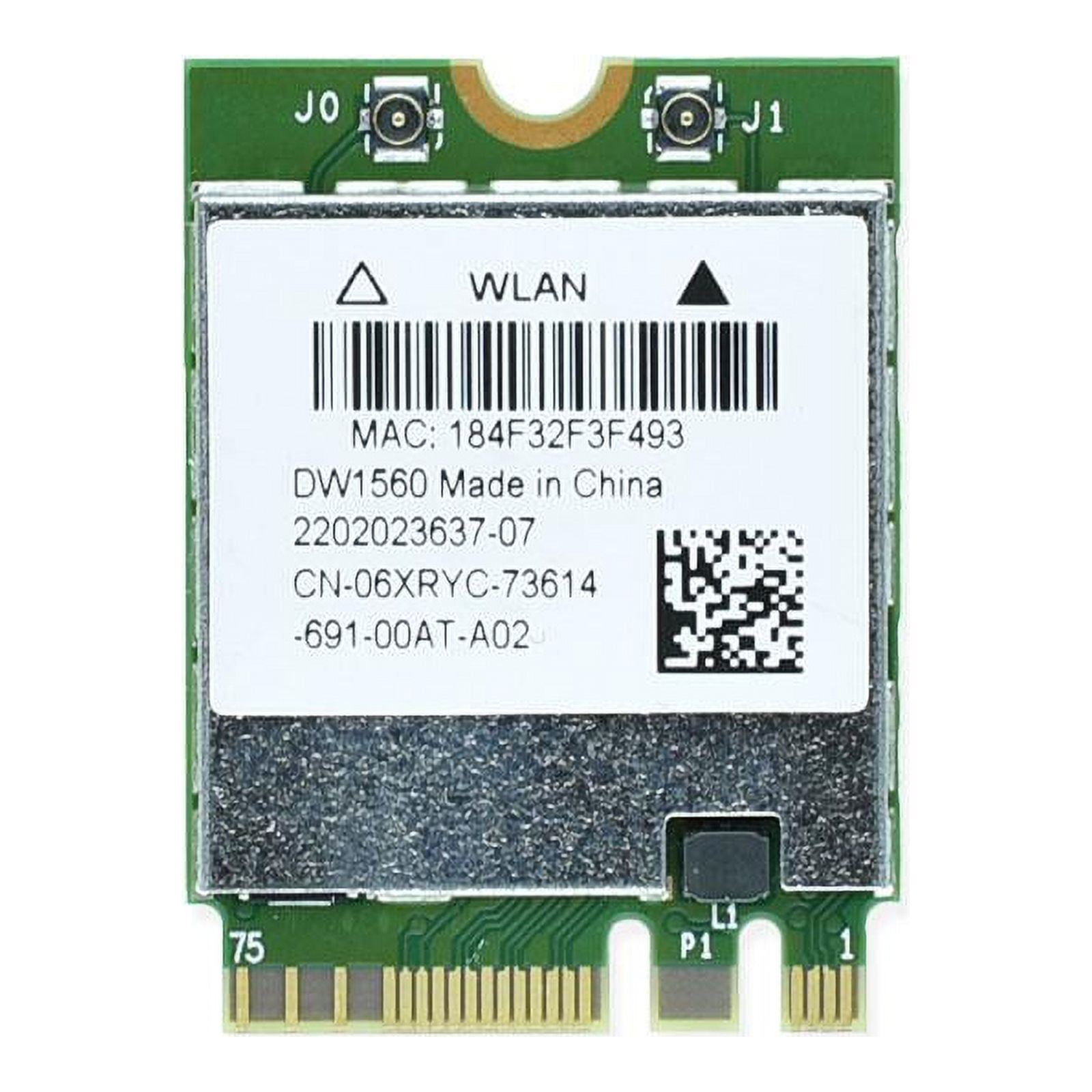 DELL OEM Wireless Wifi Card BCM94352Z 6XRYC DW1560 06XRYC - Walmart.com