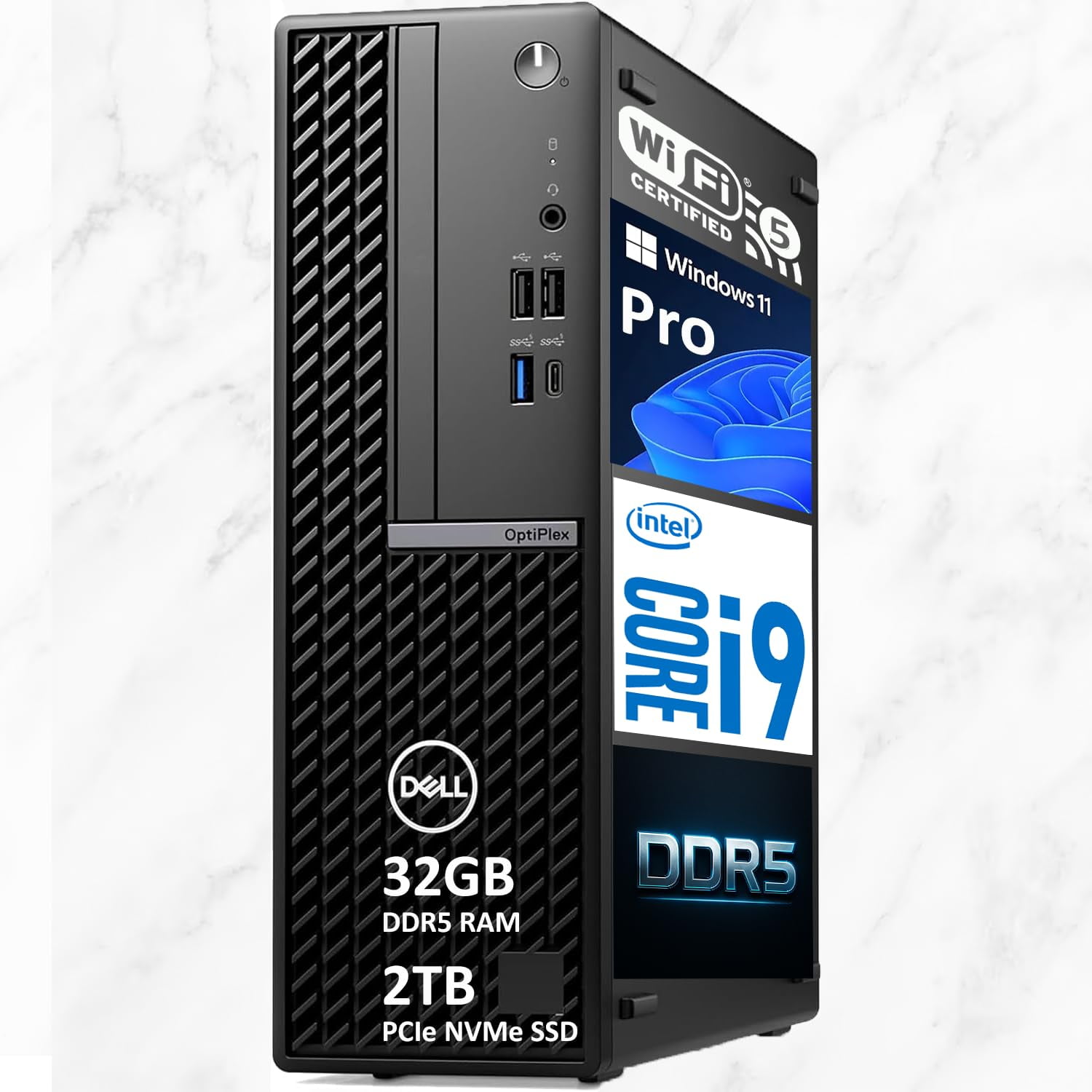 DELL OptiPlex SFF Business Desktop Computer | 12 Gen Intel i9-12900K 16 ...