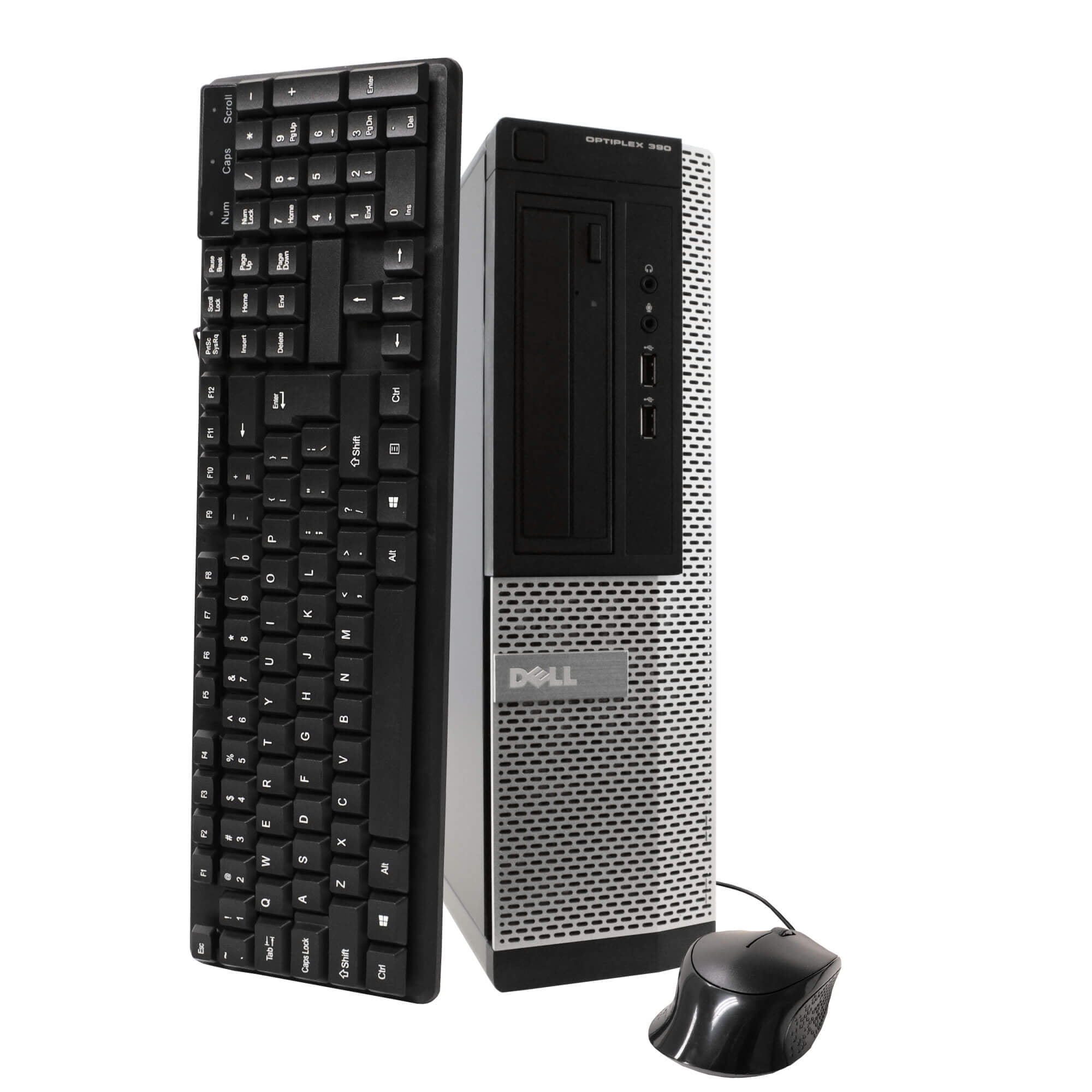 Pre-Owned DELL Optiplex OP390 Desktop Computer PC, Intel Quad-Core i5 ...