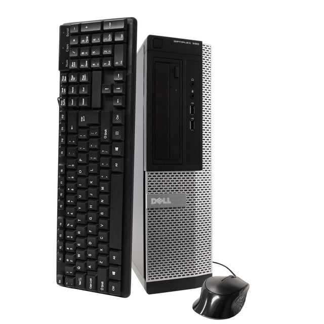 Pre-Owned DELL Optiplex OP390 Desktop Computer PC, Intel Quad-Core i5 ...