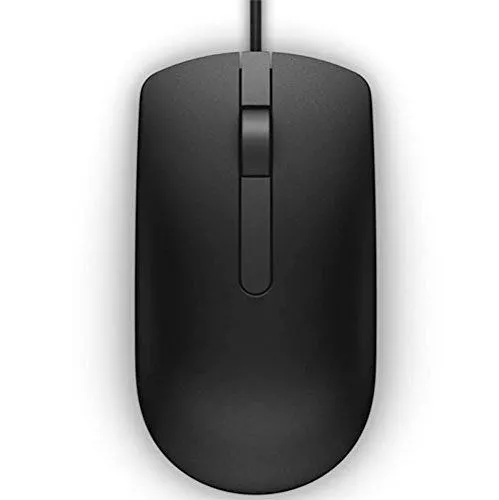 Pre-Owned DELL PERIPHERALS MS116-BK OPTICAL MOUSE MS116 275-BBCB ...