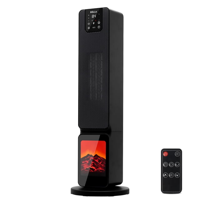 DELLA 26" 1500W PTC Fast and Quiet Ceramic Portable Electric Space ...