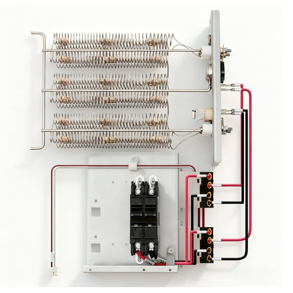 DELLA 5kW Electric Heater Kit with Circuit Breaker for DELLA Air ...
