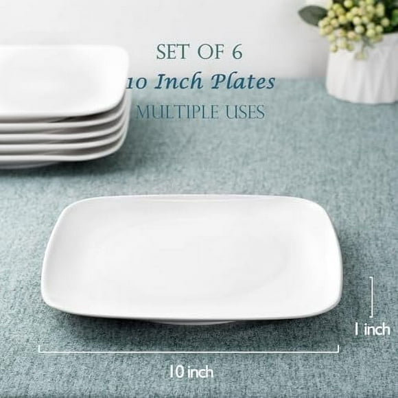 White Square Dinnerware