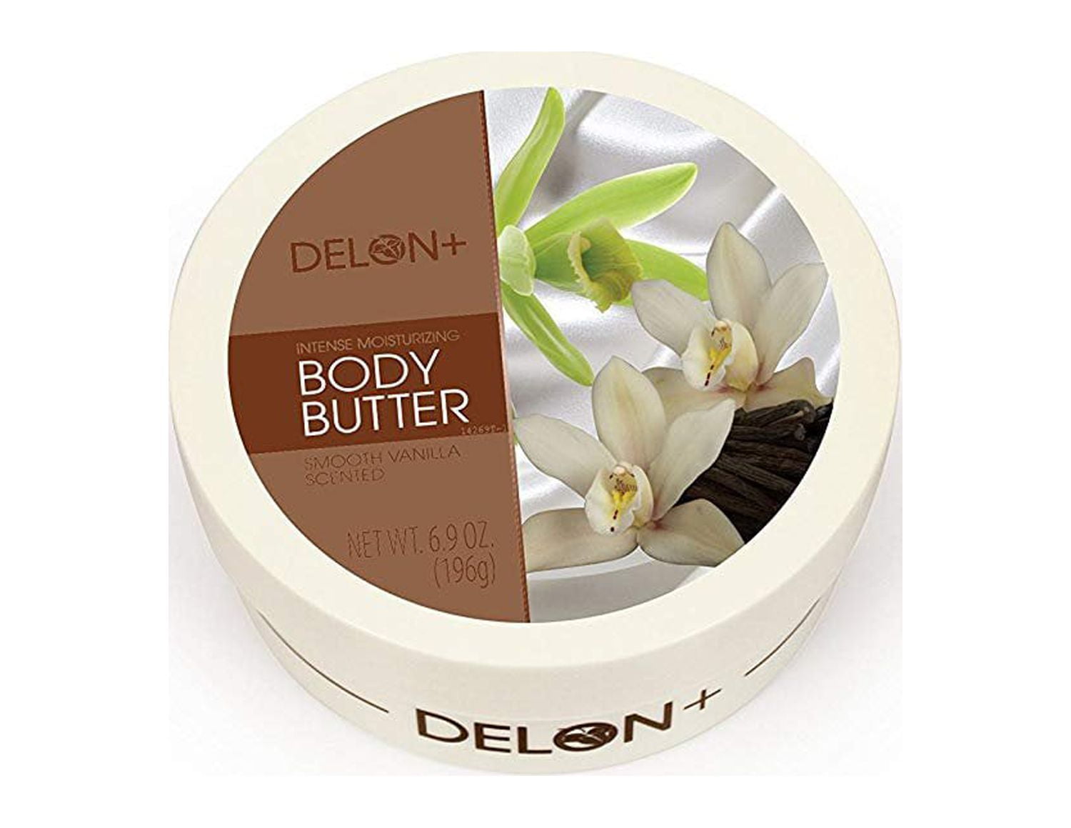 DELON LABORATORIES Body Butter Vanilla, Off White, 196 Gram - Walmart.com