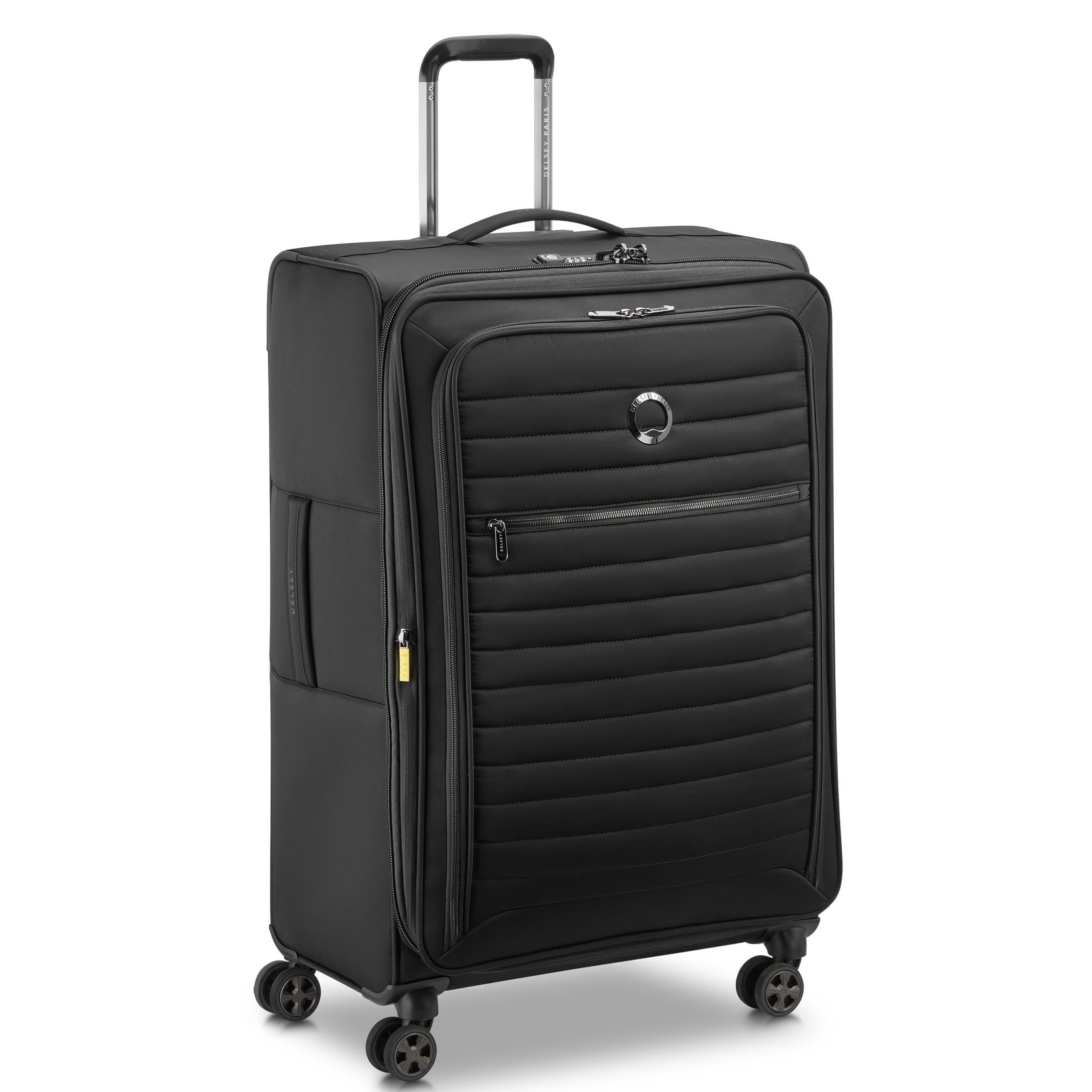 DELSEY PARIS Cruise 3.0 28" Large Checked Expandable Softside Spinner ...