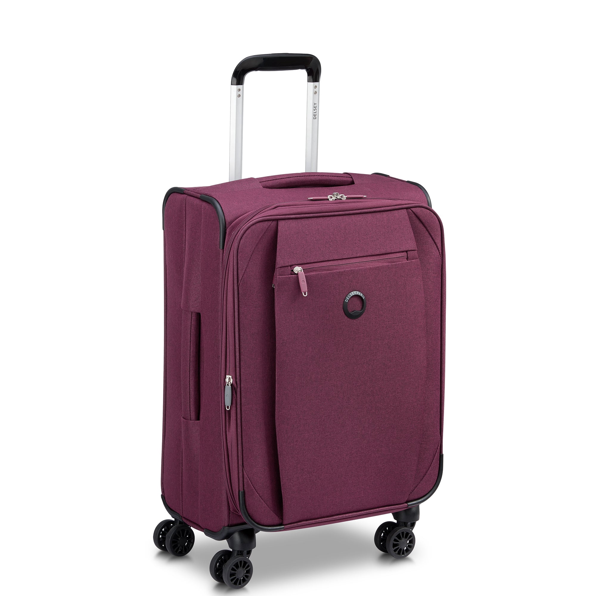 DELSEY PARIS Heathered Sofside Expandable Carry-on Spinner Luggage ...