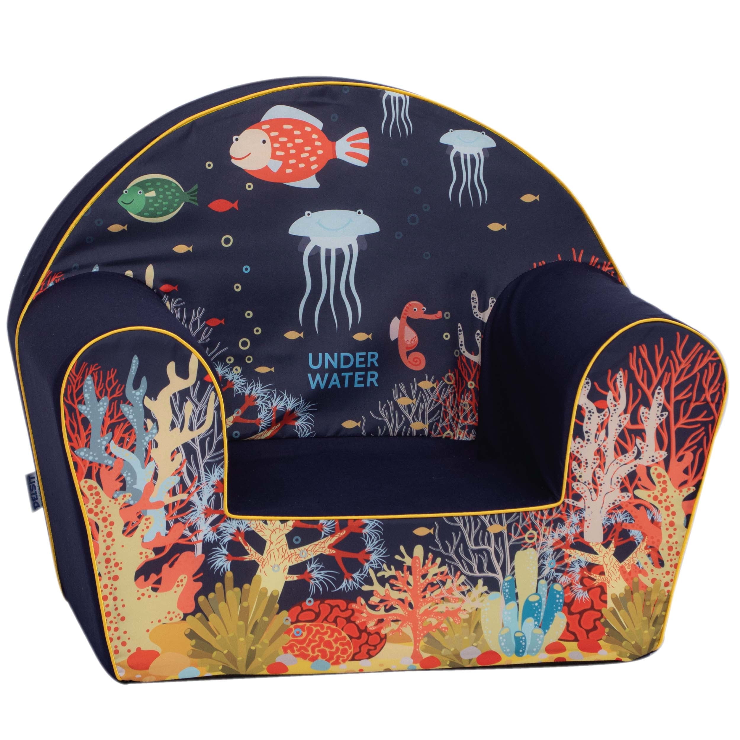 Delsit Toddler Chair, Lightweight Foam Armchair with Machine Washable ...