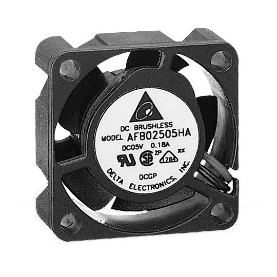 DELTA AFB02512HHA-CF00, DC Fans Fan, 25x25x10mm, 12VDC, 2.4CFM, 0.96W ...