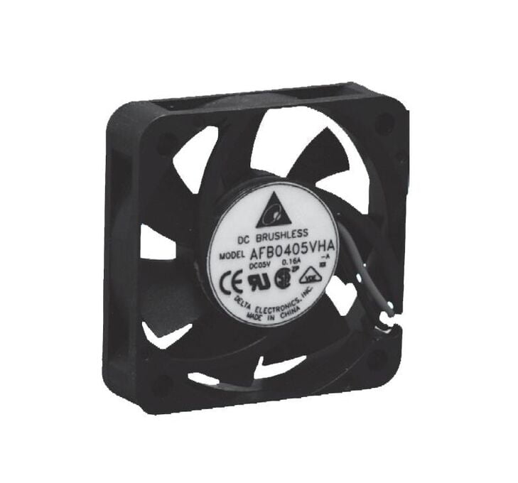 DELTA AFB0405HHA-AF00, DC Fans 40x40x10mm 5V DC Fan w/ Speed Sensor ...