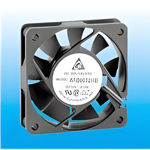DELTA AFB0624HHB, DC Fans 60x60x15mm 24V DC 2.4W, 17.3CFM 35dB, 2 wire ...
