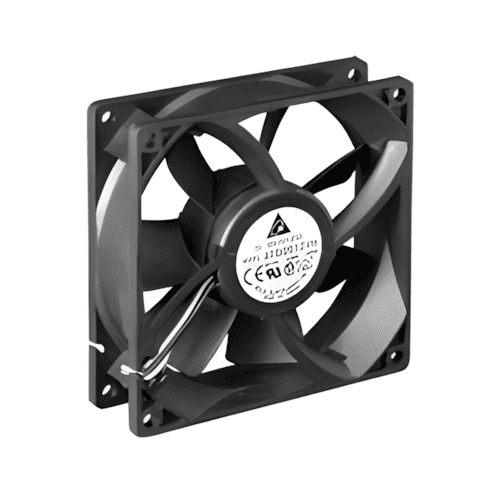 DELTA AFB0624SH-A, DC Fans 60x60x25mm 24V DC 4.08W, 34.2CFM 44.5dB, 2 ...
