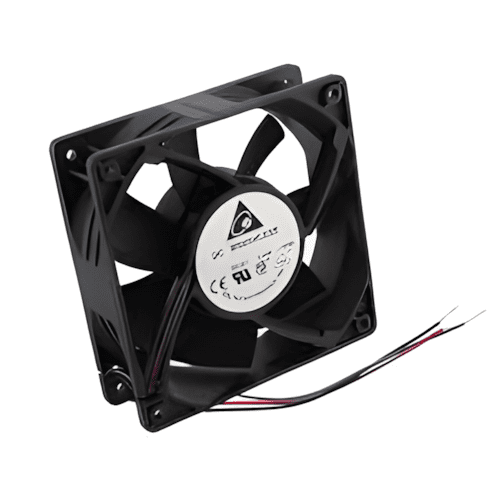 DELTA AFB1212VHE-CF00, DC Fan 120x120x38mm 12V DC 0.68A, 148.3 CFM ...