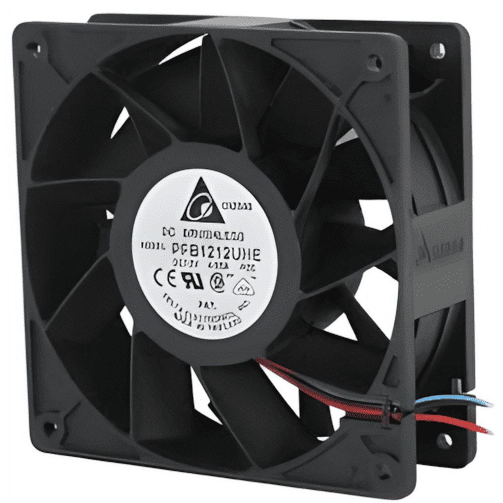 DELTA AFB1248LE-F00, DC Fans 120x120x38mm 48V DC Fan w/ Speed Sensor (Tach) - Walmart.com