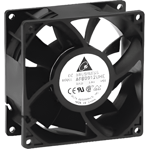 DELTA AFC0912DE-AF00, DC Fans 92x92x38mm 12V DC 31.2W, 160.2CFM 63dB ...