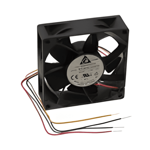 DELTA FFB0812XHXHC, DC Fans DC Axial Fan, 80x25mm, 12VDC, 92.69CFM, 12W ...