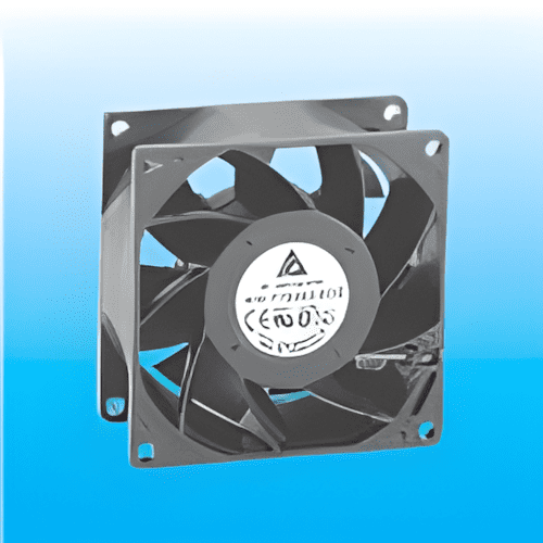 DELTA FFB0824VHE, DC Fans 80x80x38mm 24V DC 5.76W, 57.2CFM 44.5dB 2 ...