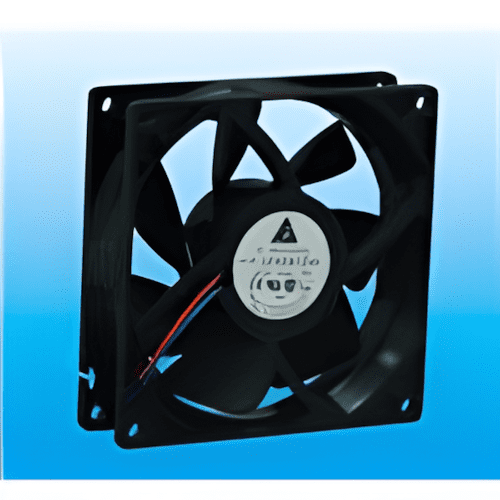 DELTA QFR0912VH, DC Fans 92x92x25.4mm 12V DC 4.8W, 74.8CFM 45dB, 2 wire - Walmart.com