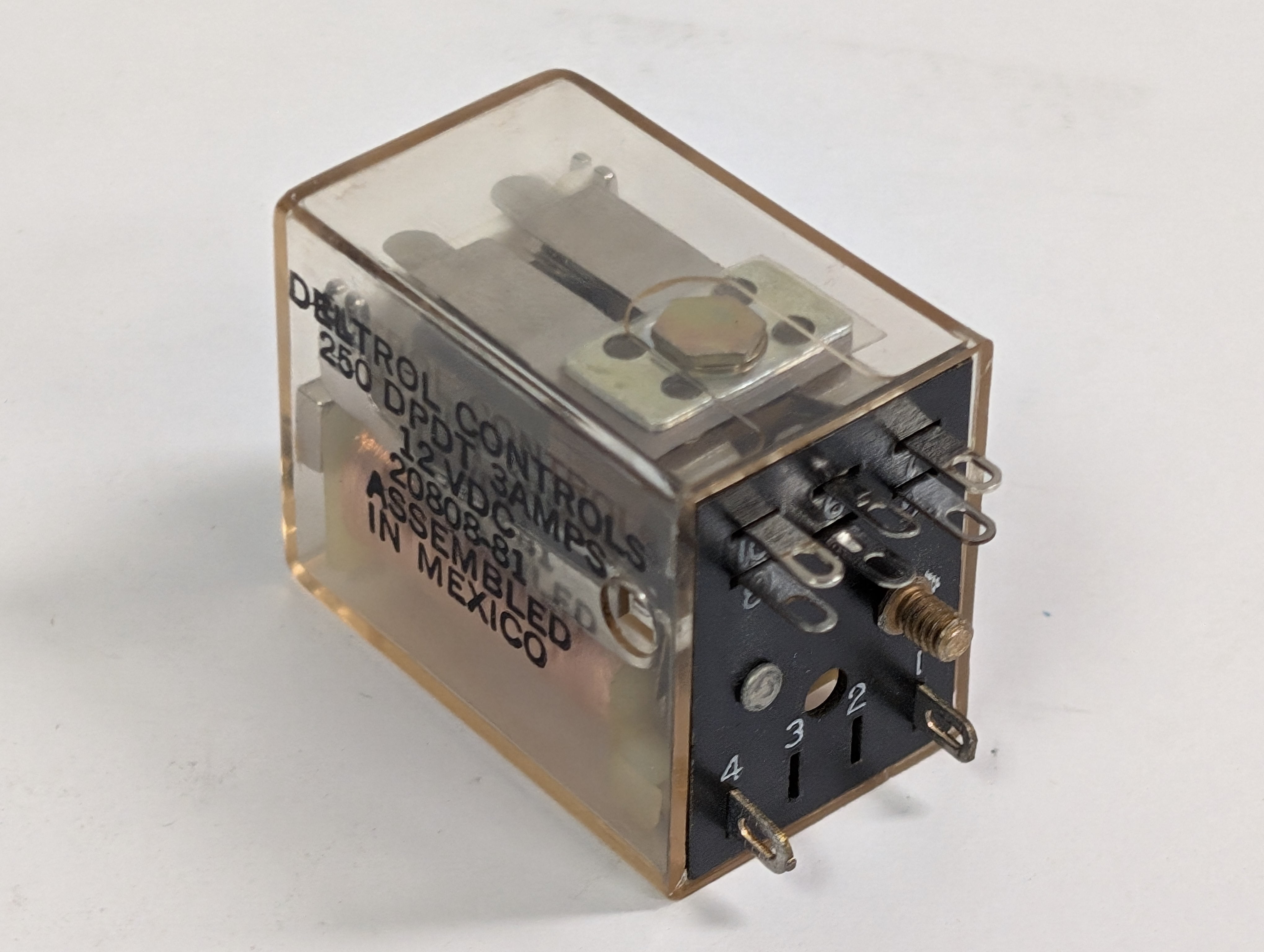 DELTROL CONTROLS 12VDC DPDT RELAY (R-35) - Walmart.com