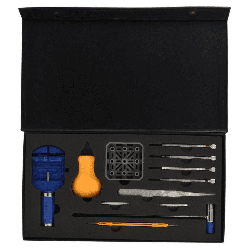 DELUXE 12 WATCH BAND STRAP OR LEATHER RUBBER CHANGING TOOL KIT FOR ...