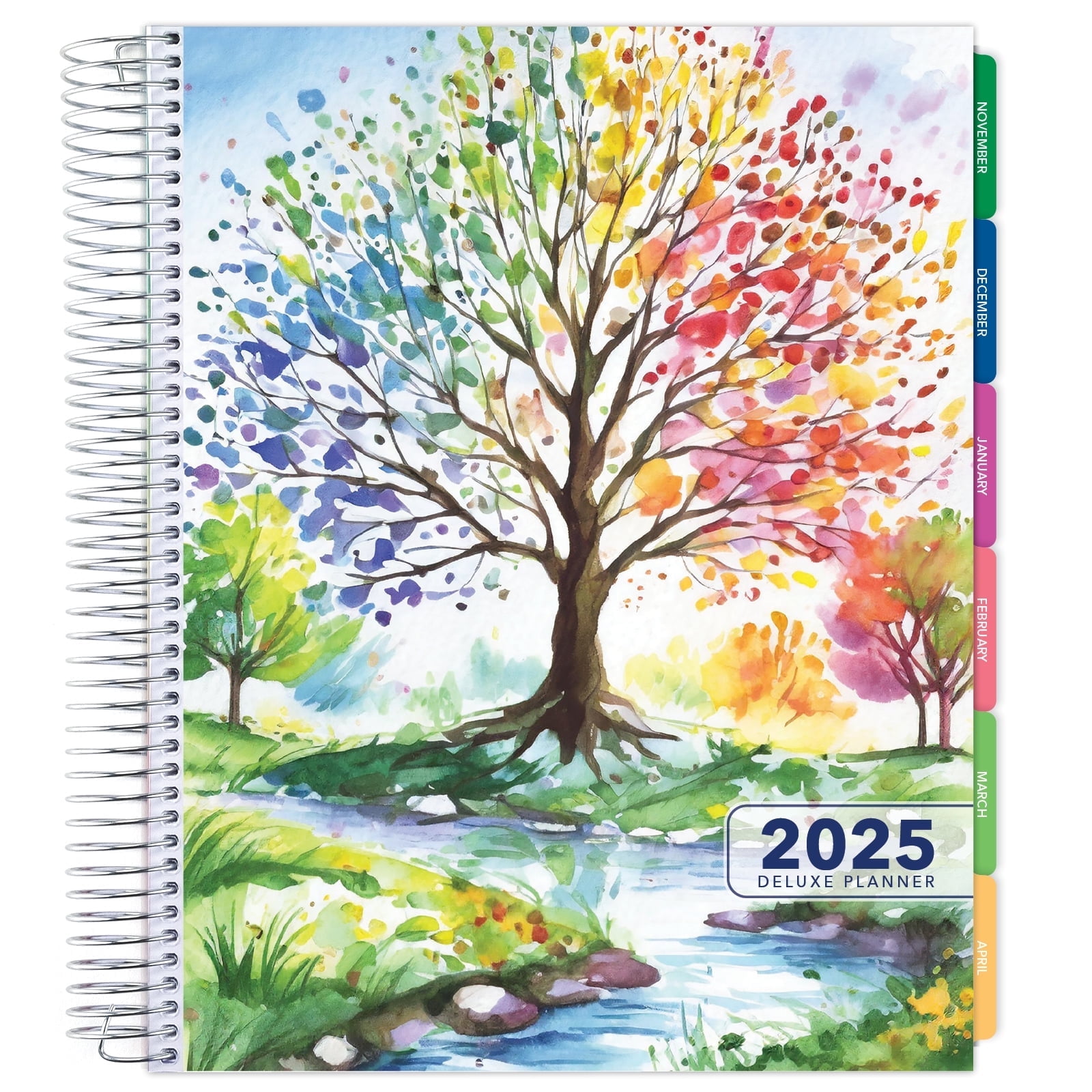 DELUXE 2025 Planner, 8.5"x11": 14 Months (November 2024 - December 2025 ...