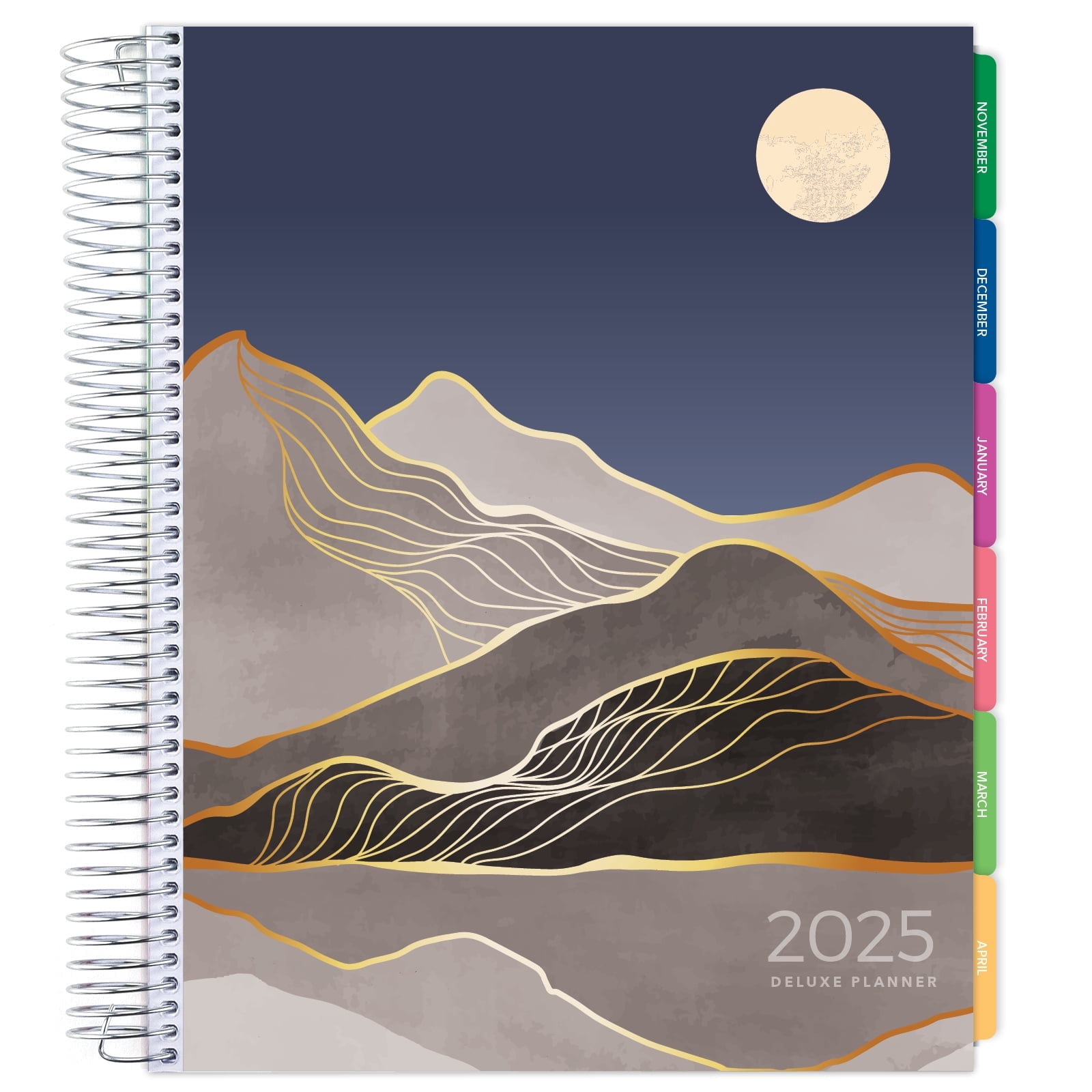 DELUXE 2025 Planner, 8.5"x11": 14 Months (November 2024 - December 2025 ...
