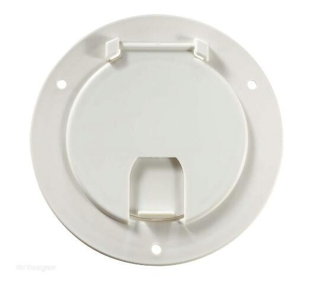 DELUXE CABLE HATCH ROUND PW - Walmart.com