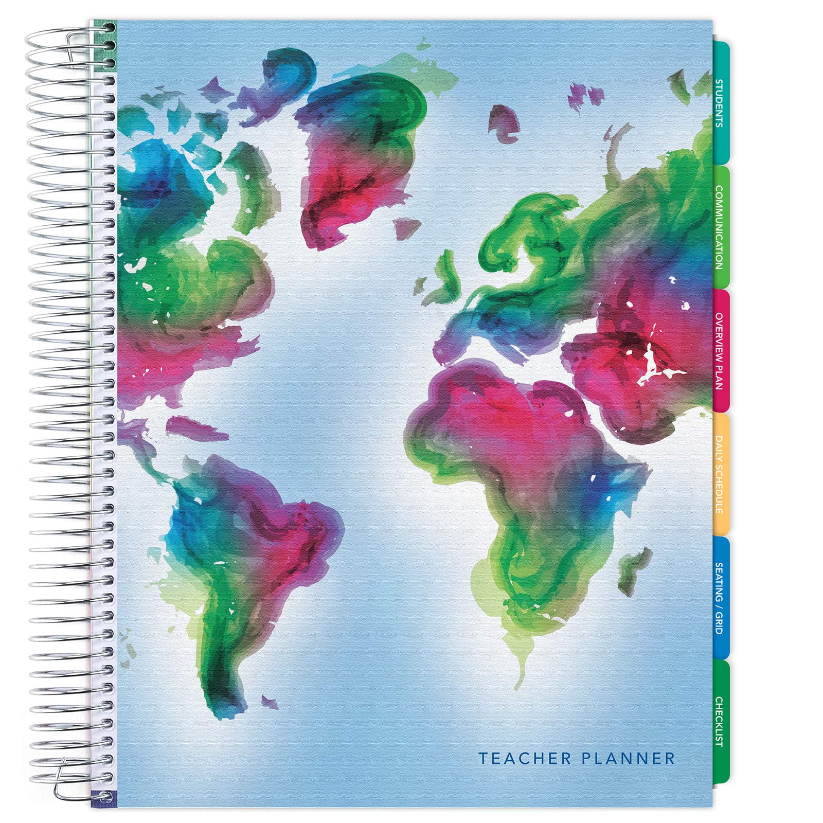 Elan Publishing Company Deluxe Undated Teacher Planner, 8.5x11, 7 ...