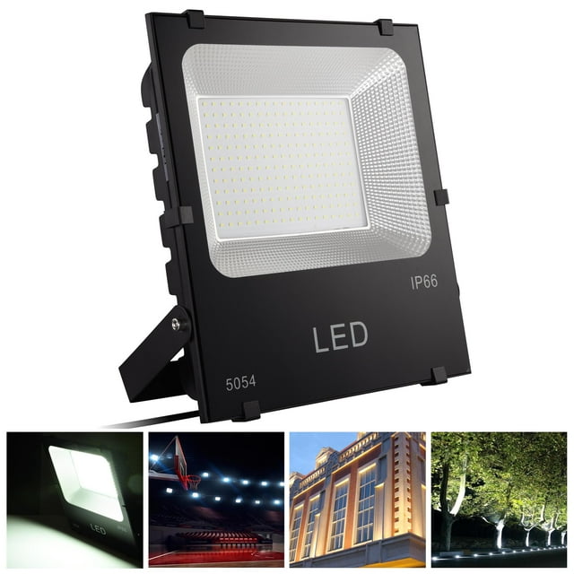 DELight 150W LED Flood Light 15000LM Outdoor Garage Security Spotlight ...