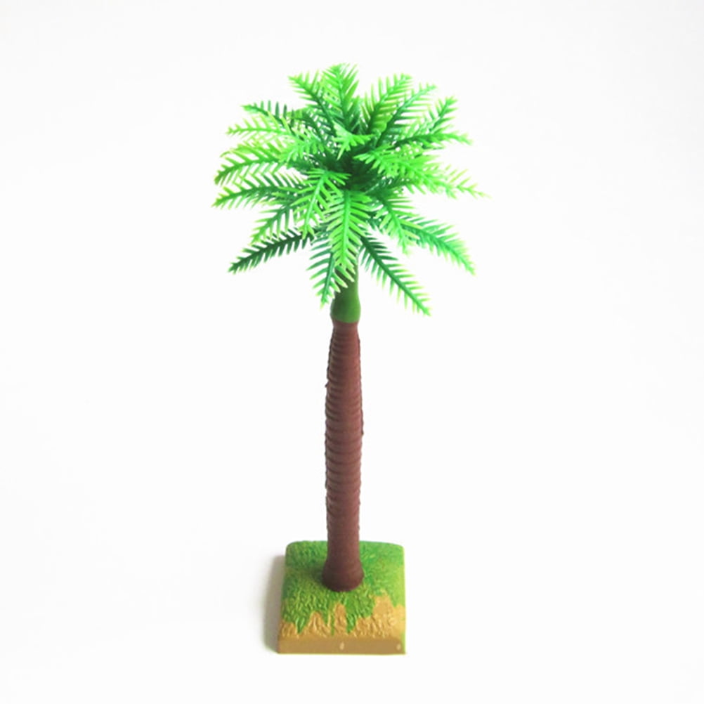 DEMACRIO 12Pcs Miniature Palm Trees Faux Coconut Tree Model Terrariums ...