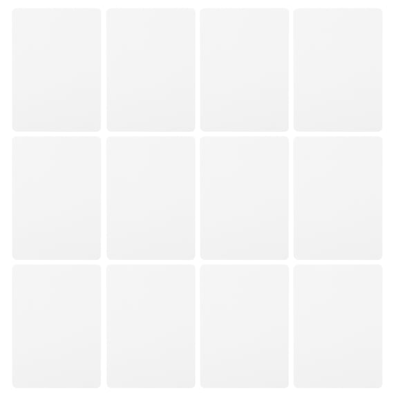 DEMACRIO 20pcs Blank Pvc Business Cards Double Sided Printing Cards For ...